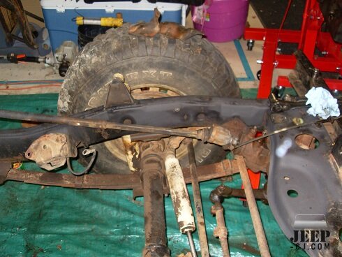 Driver Front Frame | Jeep-CJ.com